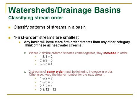 Fluvial Geomorphology Lab 7 Concepts N Basic Concepts