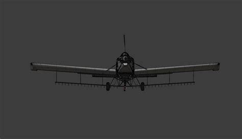 Crop Duster Plane 3d Model Cgtrader