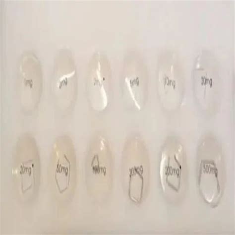 1 Mg To 200 G E1 Class Standard Weights At ₹ 88900piece In Hosur Id