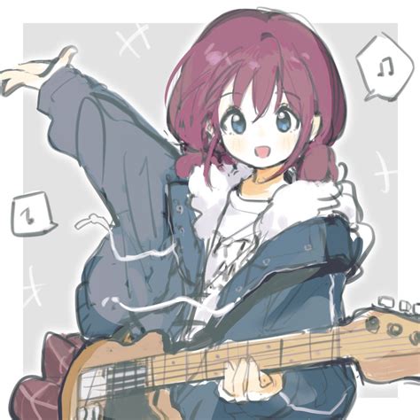 Iseri Nina Girls Band Cry Drawn By Yurisaki929 Danbooru