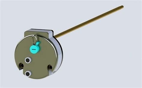 Thermostat 3 D Model 3d