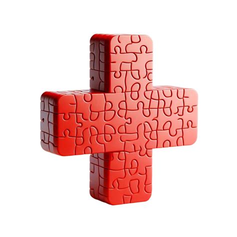 3d Red Cross Symbol 59067261 Png