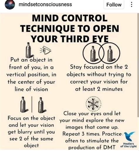 Third Eye Exercise Eye Exercises Third Eye Psychic Development Learning