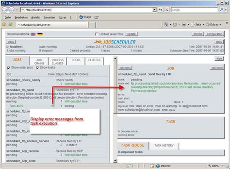 Job Scheduler Assignment Point