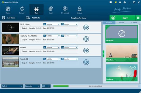 4 Best Programs To Burn Mpg File To Dvd Leawo Tutorial Center