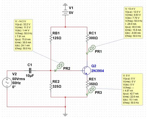 Solved Perform AC Analysis On The Connected Circuit And Chegg