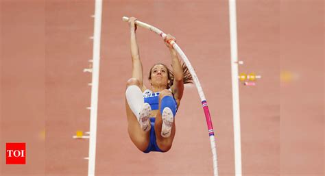 Olympic Pole Vault Champion Katerina Stefanidi Throws Weight Behind