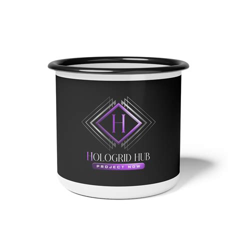 Grimm Bargains Enamel Camp Cup — Hologrid Hub Rebecca Zanetti