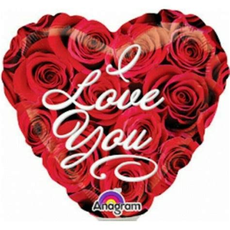 I Love You Heart Foil Balloon Party 9 23cm Happy Valentine Day Red