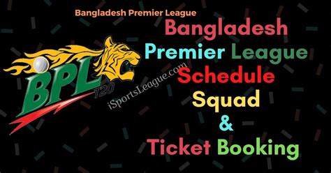 Bpl 2023 Schedule Bangladesh Premier League Season 9 Time Table