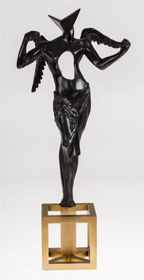 Salvador Dalí Ángel Surrealista 1983 Mutualart
