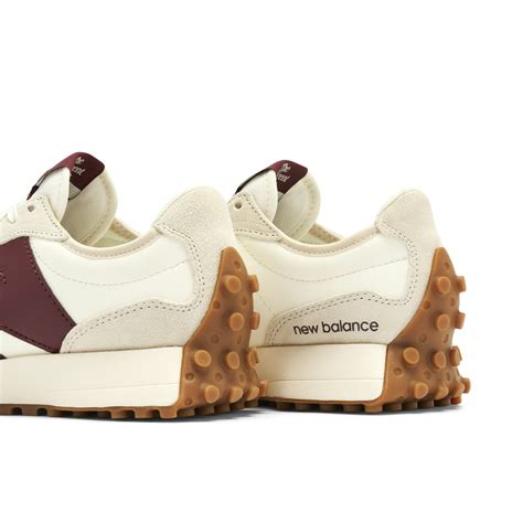 New Balance 327 Moonbeam Classic Burgundy Womens Ws327ka Laced