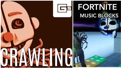 Crawling CG Dolvondo FNAF Song Fortnite Music Blocks YouTube