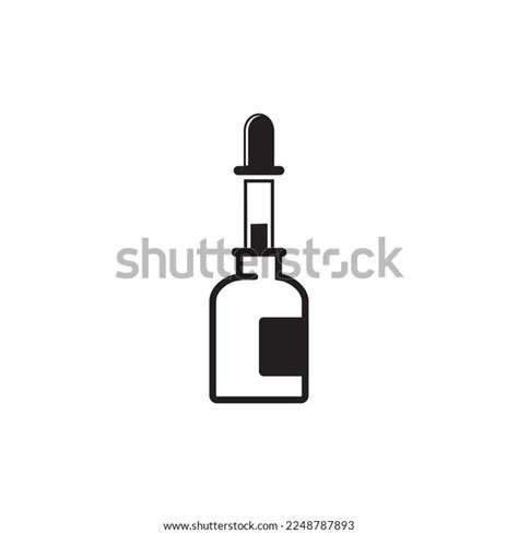 Pippette Icon Medical Icon Vector Stock Vector Royalty Free
