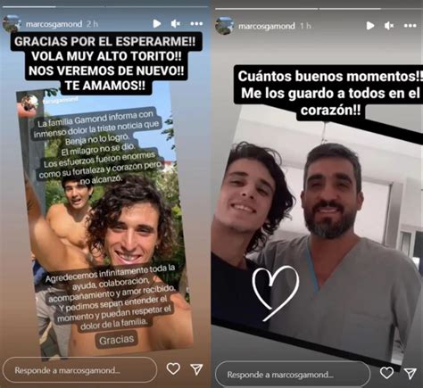 La Carta De Despedida De La Novia De Benjamín Gamond El Joven