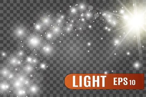 Premium Vector Glow Isolated Light Effect Set Abstract Special