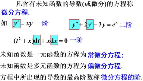 【高数】高数第七章节——微分方程概念and一阶微分方程and高阶微分方程 Csdn博客