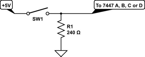 Switches 7 Segment Display Binary To Decimal Electrical Engineering