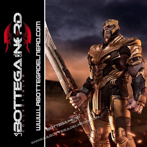 Avengers Endgame Legacy Replica Statua 1 4 Thanos 78cm Accessori E
