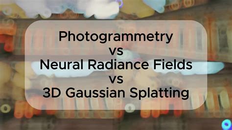 How To Use Photogrammetry And 3d Gaussian Splatting Aleksandr Pankin Posted On The Topic