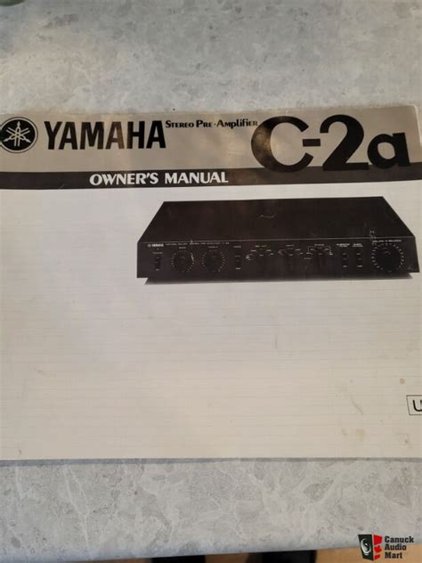Yamaha C 2a Preamplifier Photo 5386606 Canuck Audio Mart