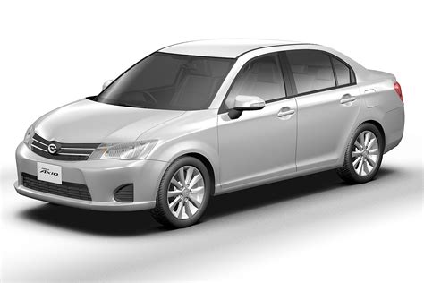 2013 Toyota Corolla Axio Japan 3d Model 99 Max 3ds Fbx Lwo