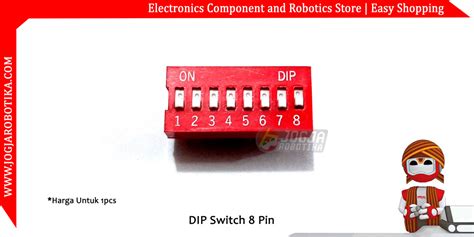 Jual Dip Switch 8 Pin