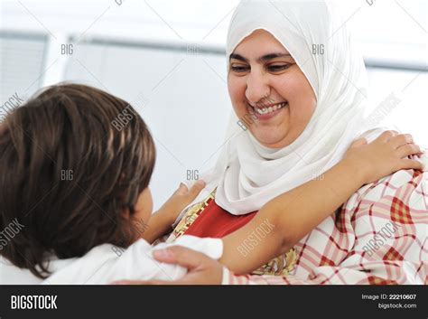 Muslim Arabic Mother Image And Photo Free Trial Bigstock