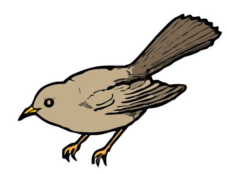 A Brown Bird Openclipart