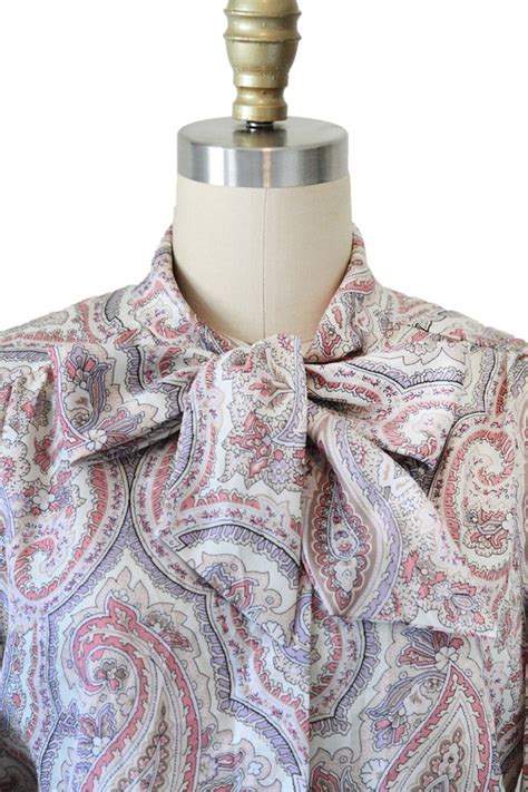 Vintage Pussybow Blouse Gem