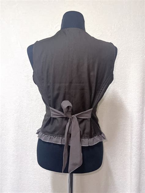 엑시즈팜 라떼갸루 로걀 로맨틱 고스 펑크 초코 베스트 레이어드 조끼 핀터 후루츠패밀리