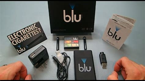 Original Blu Cig Starter Kit Review Youtube