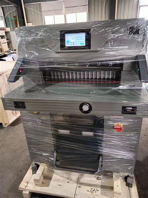 Double Hydraulic Programmable Guillotine 670 Mm Book Trimmer Paper