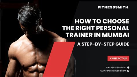 How To Choose The Right Personal Trainer In Mumbai A Step By Step