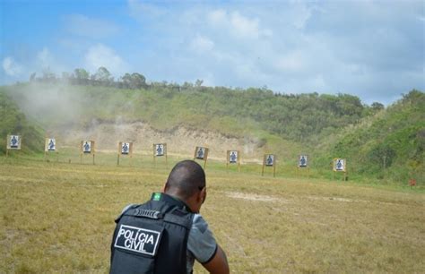 Pelotas treinamento de tiro integra Brigada Militar e Polícia Civil