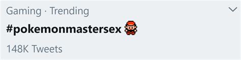 The Pokemonmastersex Hashtag Is Still Trending On Twitter For The