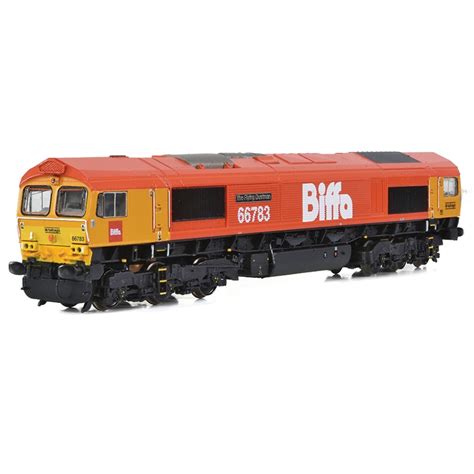 Class 66 7 66783 The Flying Dustman Gbrf Biffa Red 32 741