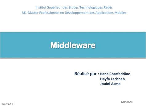 Middleware Ppt