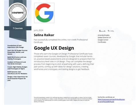 Salina Raikar On Linkedin Uxdesign Coursera Learningjourney