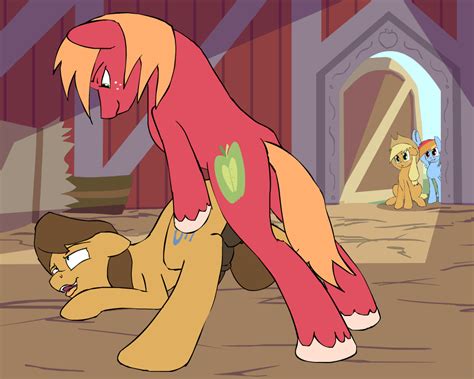 Post 1561487 Animated Applejack Bigmacintosh Caramel Friendshipis
