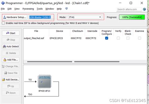 Fpga烧录程序遇到的问题fpga烧录成功但程序不跑 Csdn博客