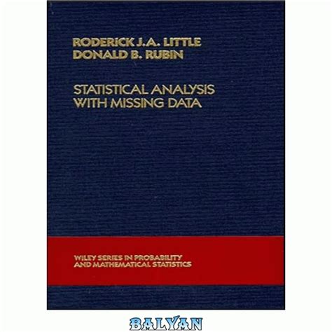 خرید و قیمت دانلود کتاب Statistical Analysis With Missing Data ترب