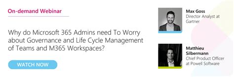 Webinar M365 Admins Need To Worry About Governance And Lifecycle
