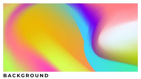 Premium Vector Abstract Colorful Gradient Background With Liquid Wavy