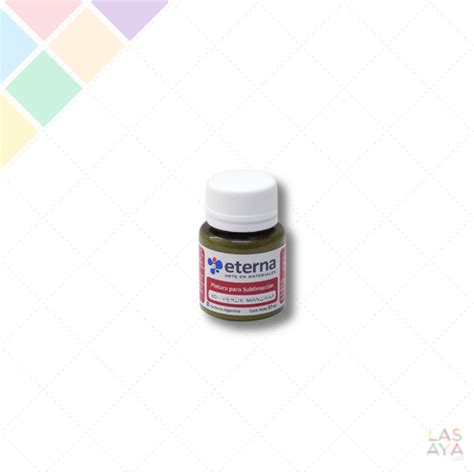 Pintura Sublimable Eterna X 37cc Verde Manzana