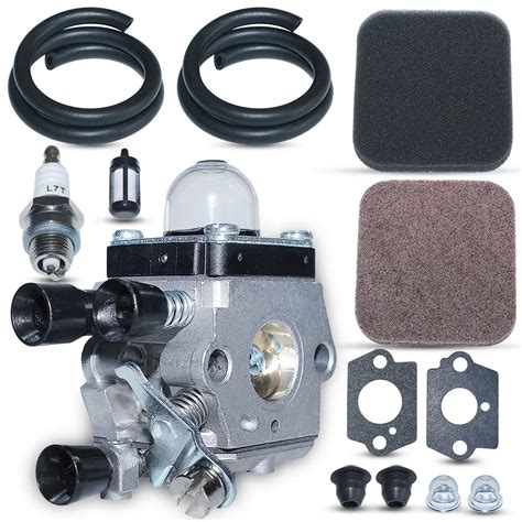 Carburetor Carb Air Fuel Filter Kit For Stihl HS72 HS74 HS76 HS75 HS80