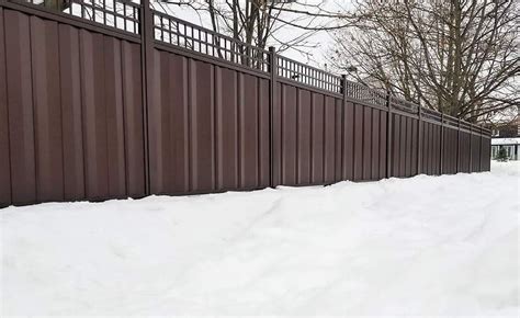 Panneaux pleins à Québec Série Intimité Clôture Sur Mesure Enr