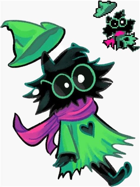 Deltarune Ralsei Sticker For Sale By Smartmo Undertale Drawings
