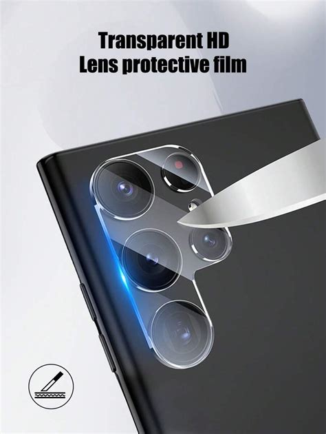 2pcs Camera Lens Film Protector Compatible With Samsung Galaxy S23s23