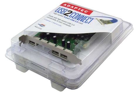 Adaptec USB Connect AUA Port USB PCI Card Wholesale Computer Accessories PC